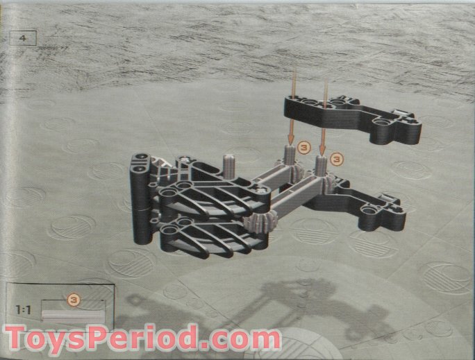 LEGO 8577 Pahrak-Kal Instructions and Parts List