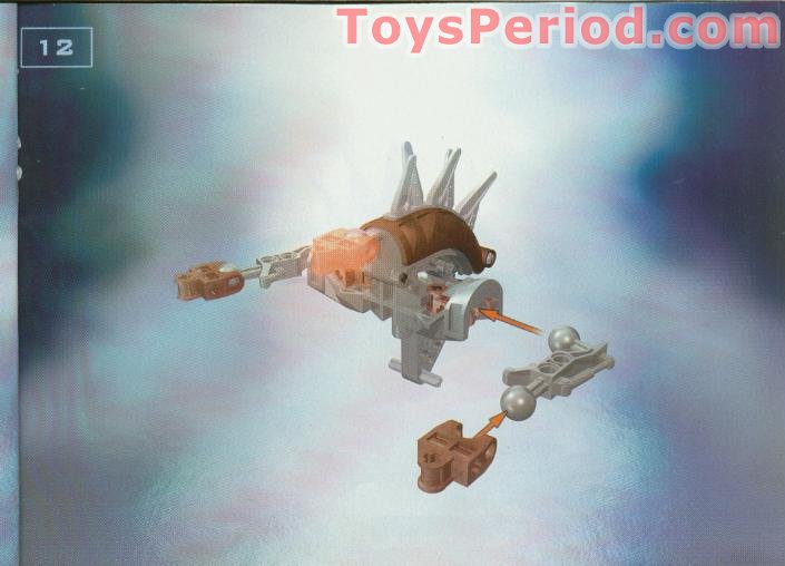 LEGO 8587-1 Panrahk Instructions and Parts List