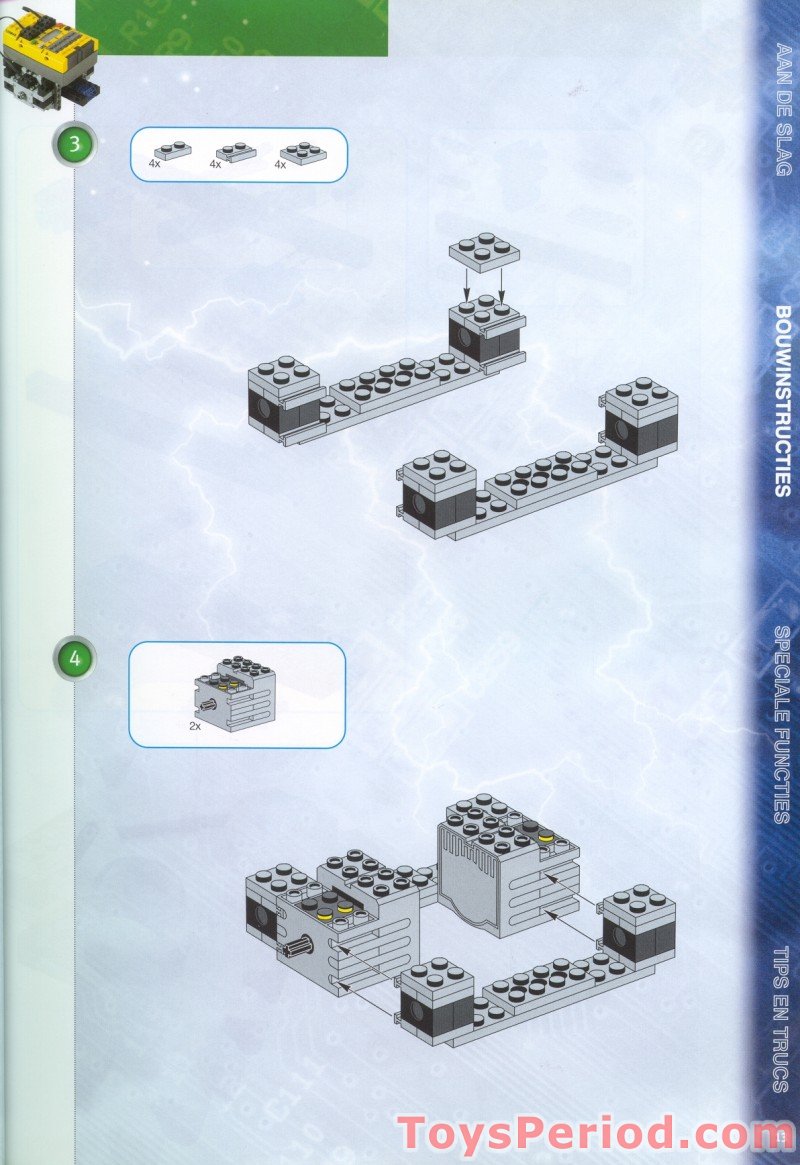 LEGO 9747 Robotics Invention System, Version 1.5 Instructions and Parts ...