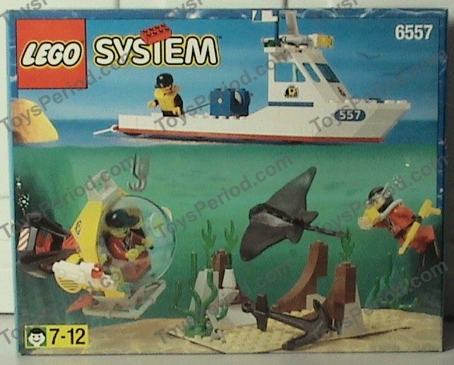 LEGO 6557 Treasure Hunters Instructions and Parts List