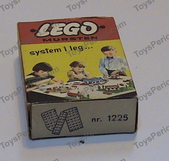 LEGO 1225-2 Mixed Plates Parts Pack Set Parts List