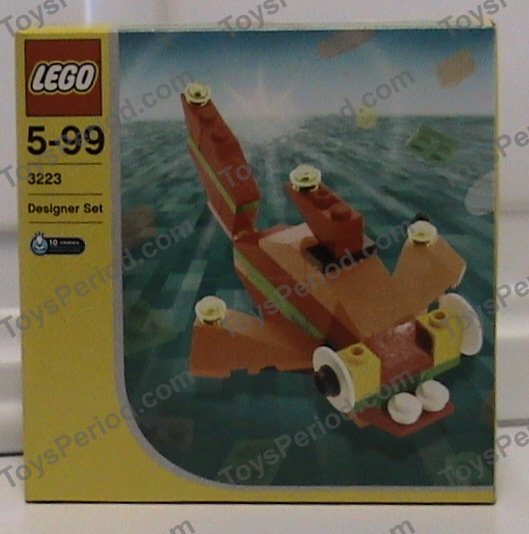 LEGO 3223 Dixan Soap Promotional Set, Orange Fish Instructions and ...