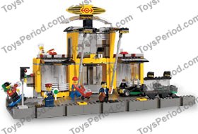 LEGO 4513 Grand Central Station Instructions and Parts List