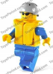 LEGO 5621 Coast Guard Kayak Instructions and Parts List