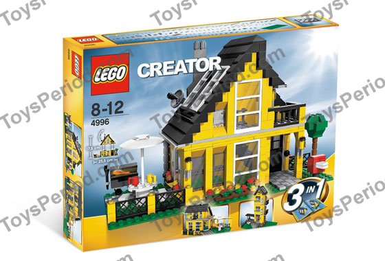 LEGO 4996 Beach House Instructions and Parts List