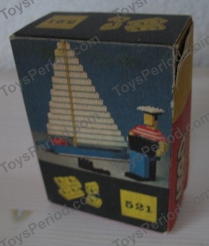 LEGO 521-1 1x1 and 1x2 Plates (Cardboard Box Version) Instructions and ...