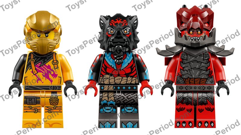 LEGO 71833 Ras and Arin's Super Storm Jet Set Parts List