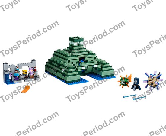 LEGO 21136 The Ocean Monument Set Parts List