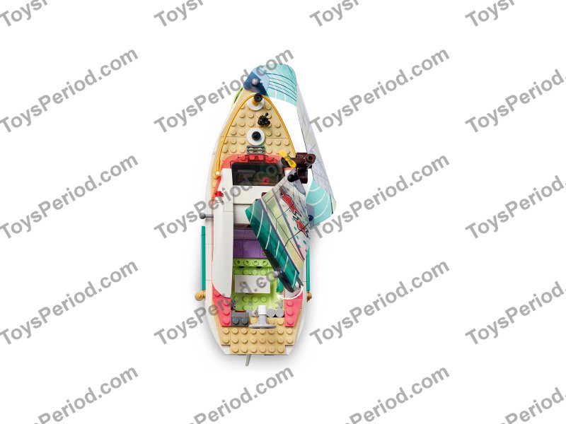 LEGO 41716 Stephanie's Sailing Adventure Set Parts List