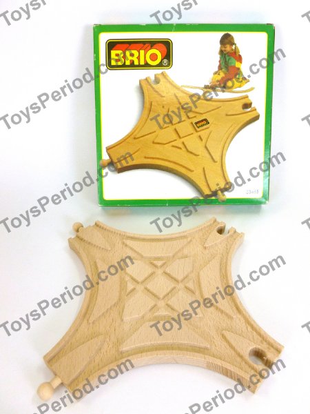 BRIO - BRIO 33465 Star Switch 6-Way Wye Multi Path Crossing Track