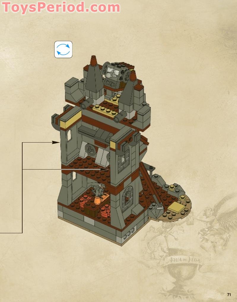 LEGO 4194 Whitecap Bay Instructions and Parts List