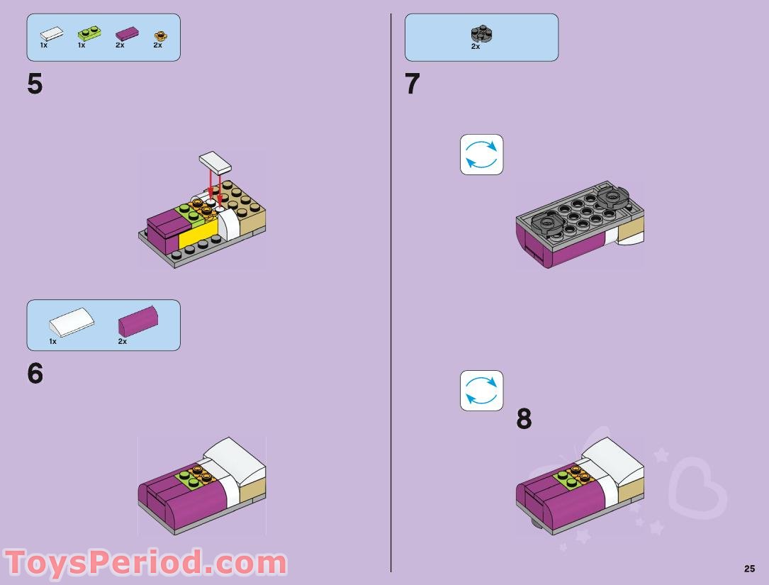 LEGO 41015 Dolphin Cruiser Instructions and Parts List