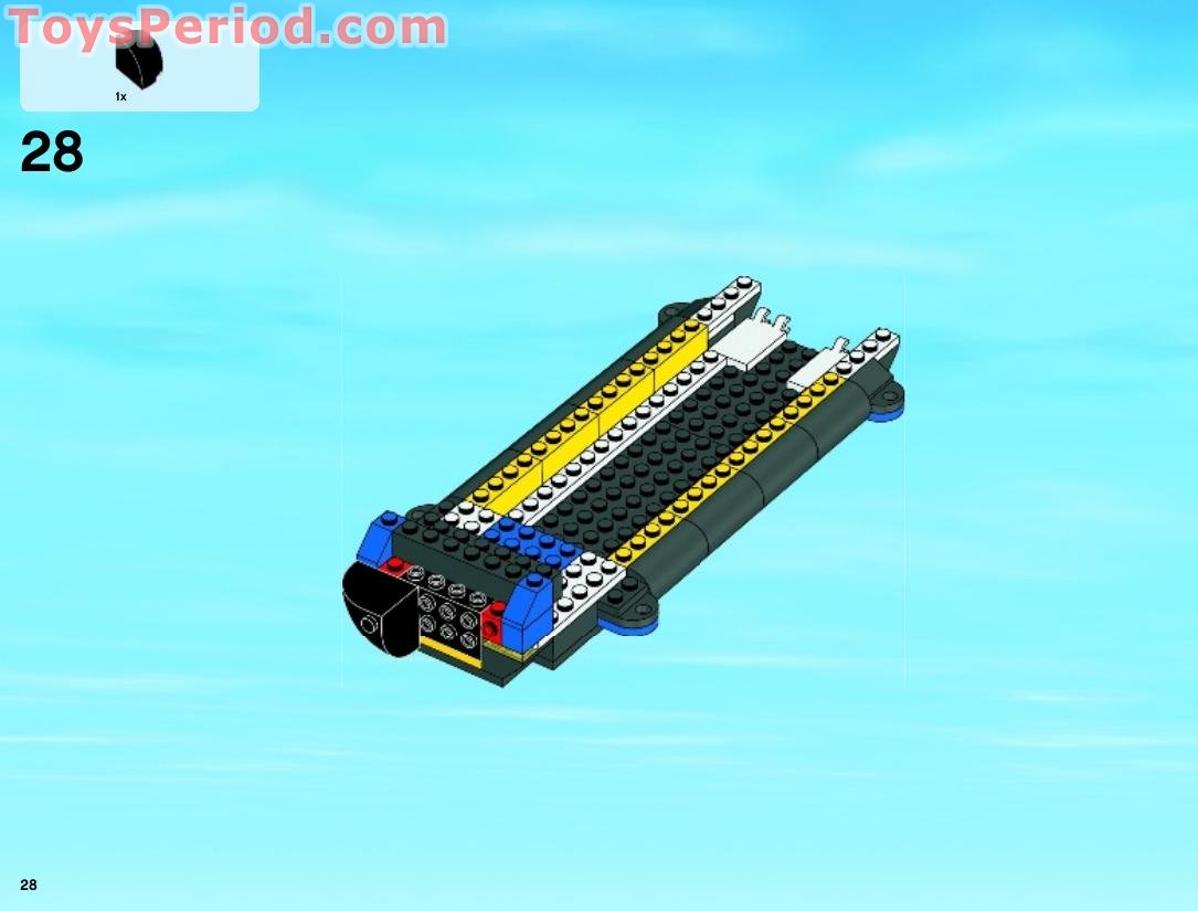 LEGO 4439 Heavy-Duty Helicopter Instructions and Parts List