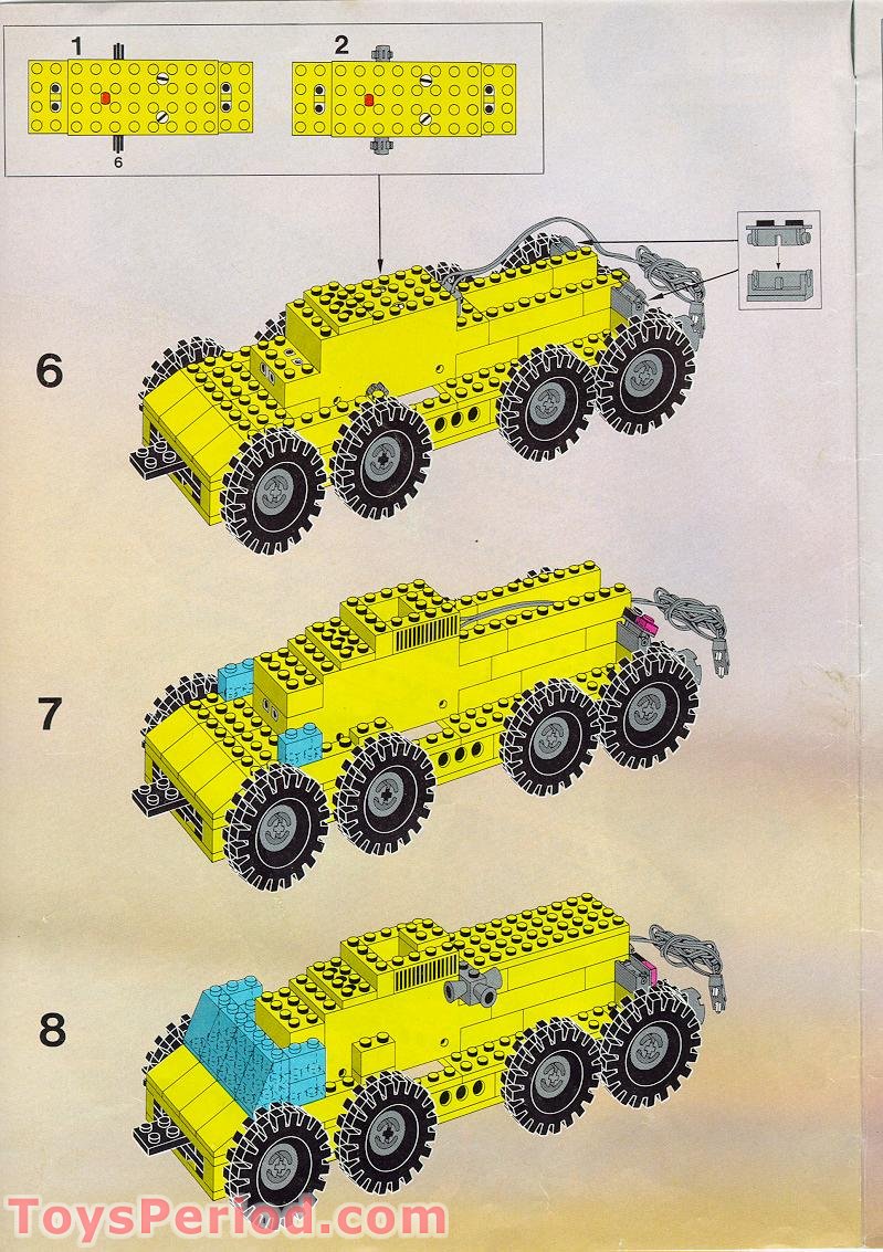 LEGO 744 Universal Building Set Instructions and Parts List