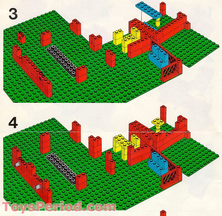 LEGO 590 Engine Co Number 9 Instructions and Parts List