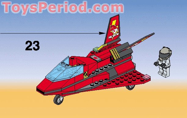 LEGO 2774 Airshow - Red Tiger Instructions and Parts List