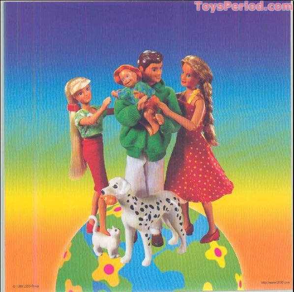 LEGO 3119 Sunshine Home Instructions and Parts List