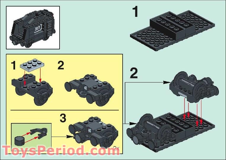 LEGO 4534 LEGO Express Instructions and Parts List