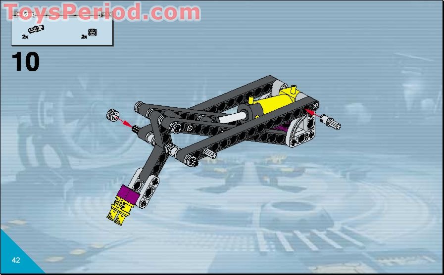 LEGO 5218 Pneumatic Pack Instructions and Parts List