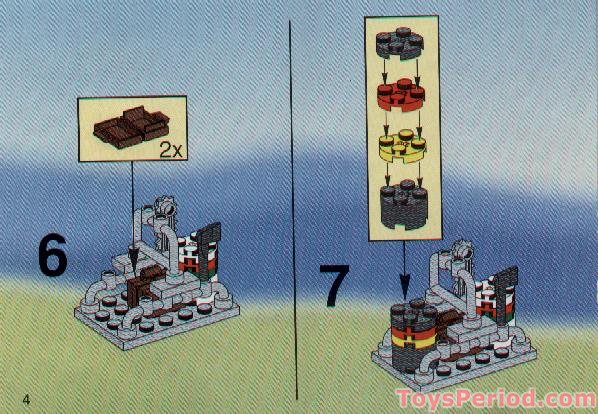 LEGO 6487 Mountain Rescue Instructions and Parts List