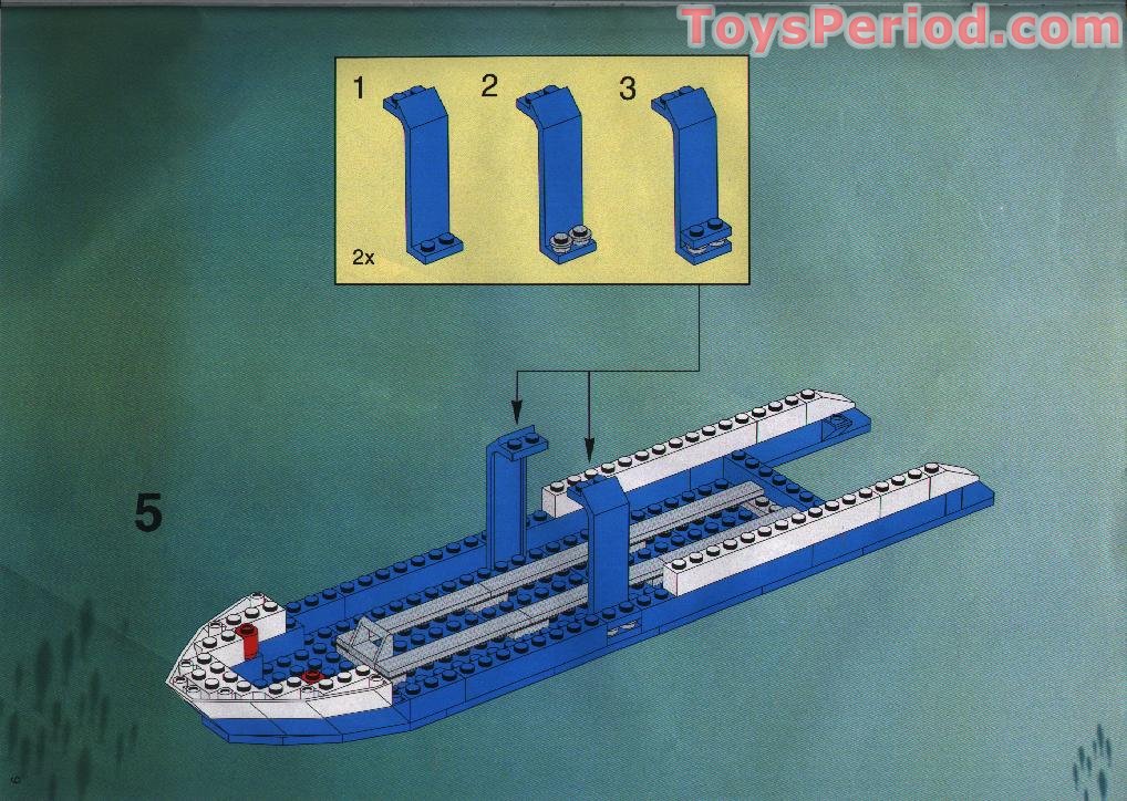 LEGO 6560 Diving Expedition Explorer Instructions and Parts List