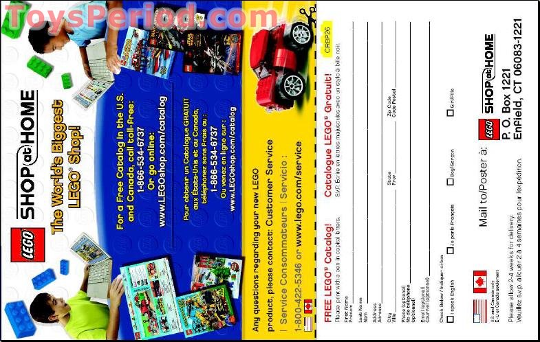 LEGO 7780 The Batboat: Hunt for Killer Croc Instructions and Parts List