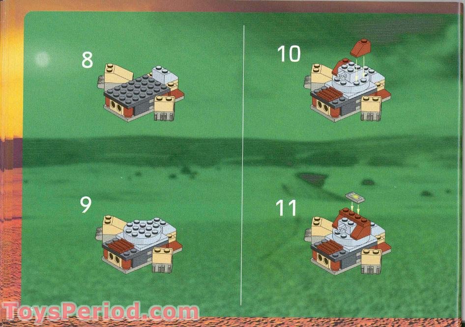 LEGO 7316 Excavation Searcher Instructions and Parts List