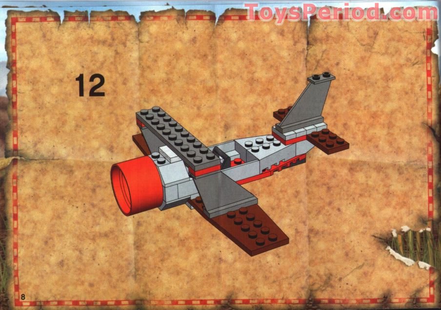 LEGO 7420 Thunder Blazer Instructions and Parts List