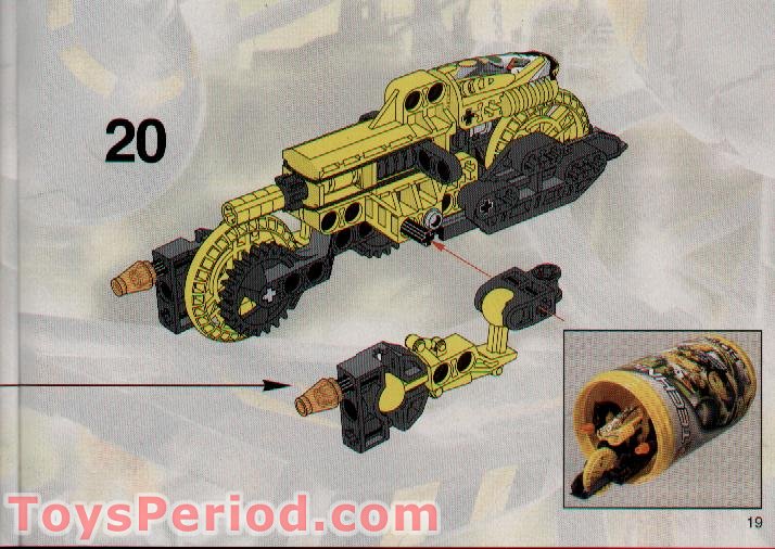 LEGO 8514 Power Instructions and Parts List