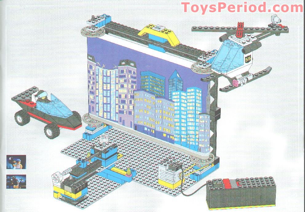 LEGO 1351 Movie Backdrop Studio Instructions and Parts List