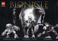 LEGO 8582 Matoro Instructions and Parts List