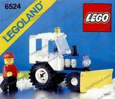 LEGO 6524 Blizzard Blazer Instructions and Parts List