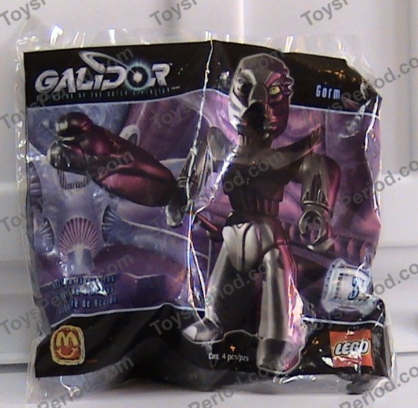 LEGO 4043 Gorm, McDonald's Number 3 Set Parts List