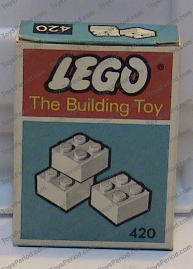 LEGO 420-2 2x2 Bricks Set Parts List