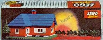 LEGO 322-2 Town House Instructions and Parts List