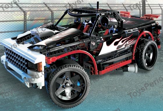 LEGO 8682 Nitro Intimidator Instructions and Parts List