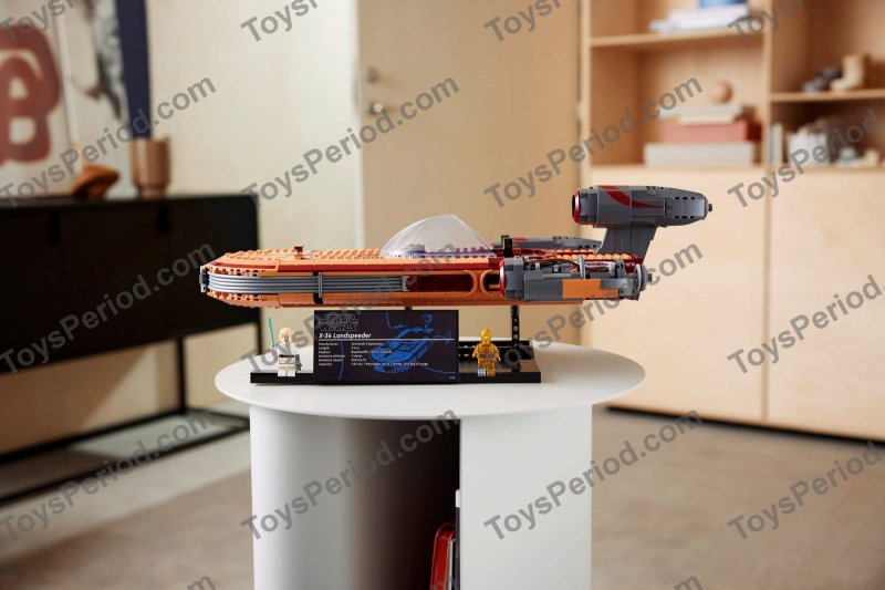 LEGO 75341 Luke Skywalker’s Landspeeder Set Parts List