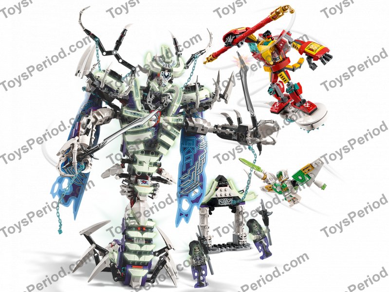 LEGO 80028 The Bone Demon Set Parts List