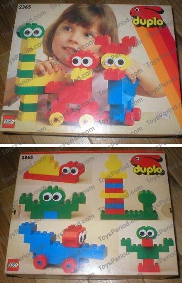 LEGO 2365 Basic Set - Safari Parts List