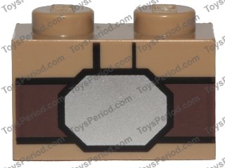 LEGO Sets with Part 3004pb177 Brick 1 x 2 with Dark Brown Belt and ...
