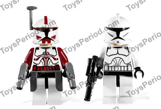 LEGO 7681 Separatist Spider Droid Instructions and Parts List