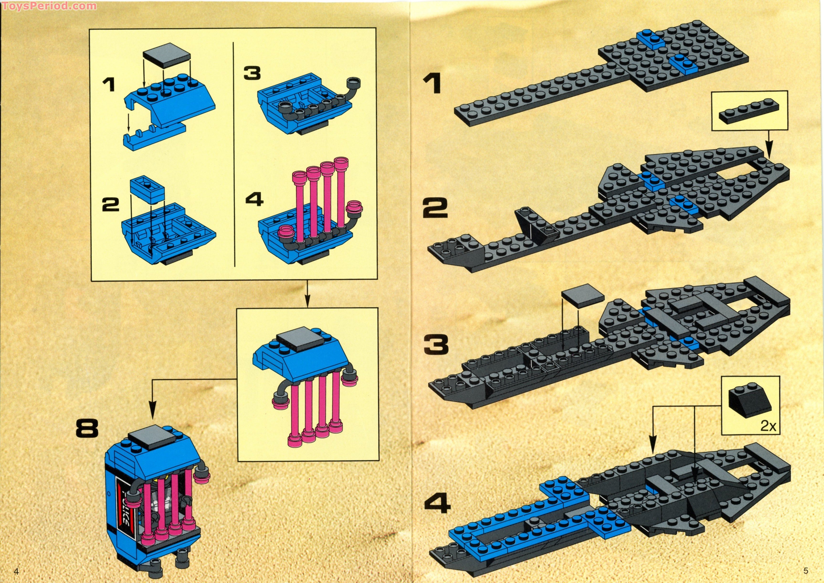 LEGO 6781 SP-Striker Instructions and Parts List