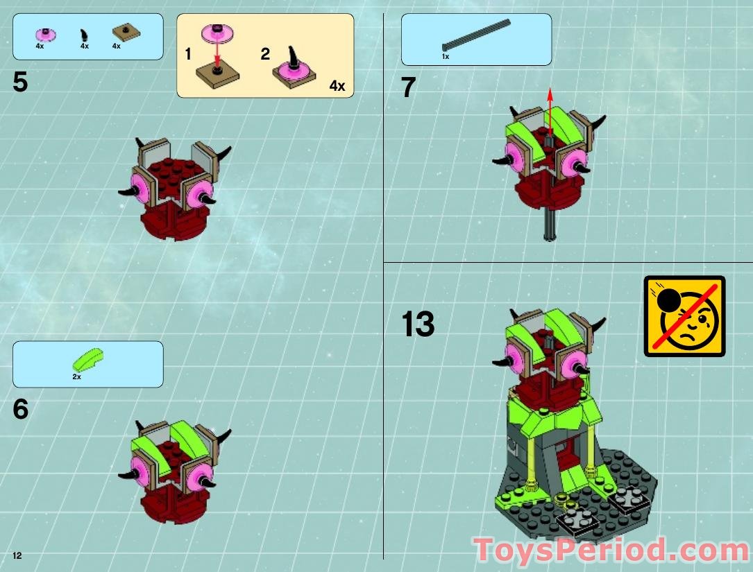 LEGO 70709 Galactic Titan Instructions and Parts List