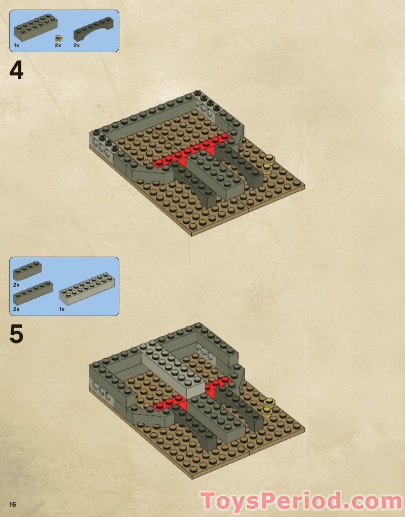 LEGO 4194 Whitecap Bay Instructions and Parts List