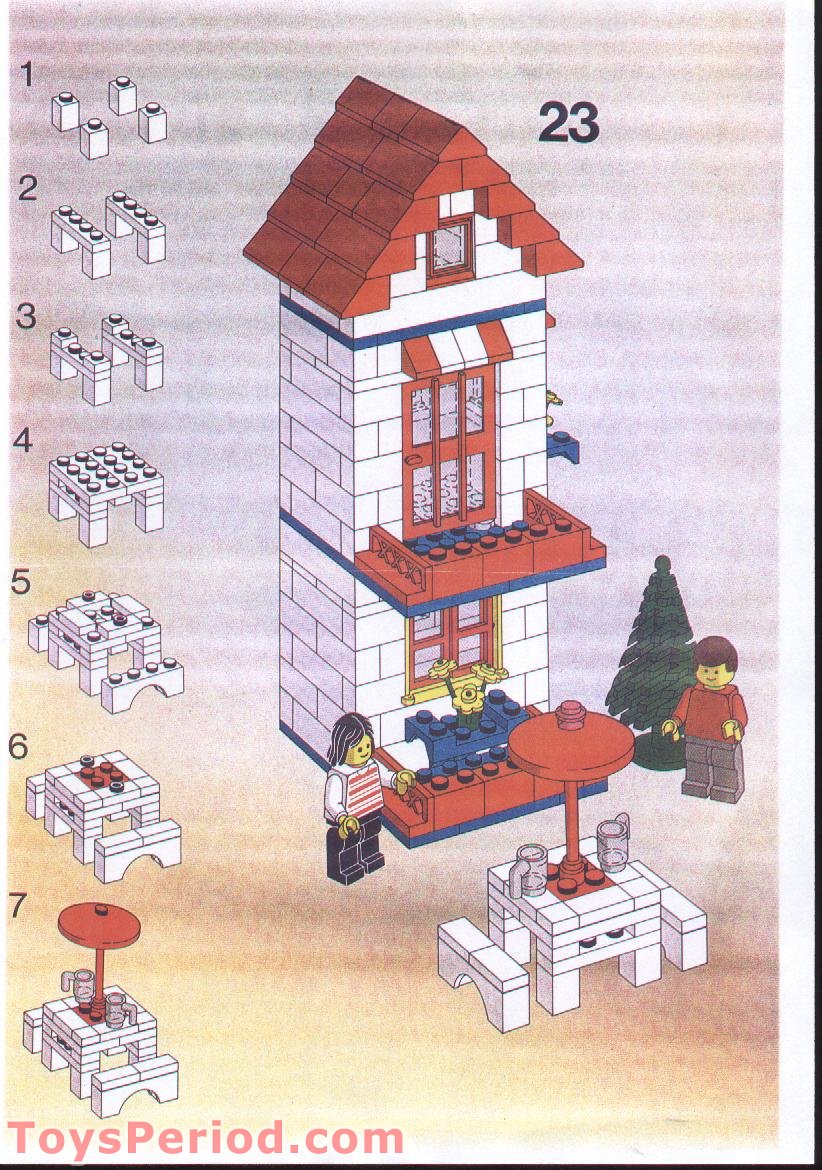 LEGO 710-3 Universal Building Set Instructions and Parts List