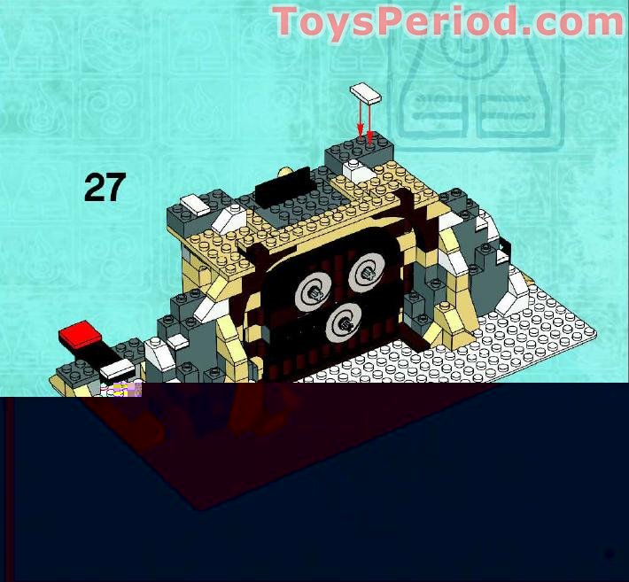 LEGO 3828 Air Temple Instructions and Parts List