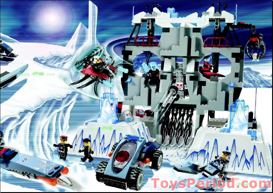 LEGO 4748 Ogel's Mountain Fortress Instructions and Parts List