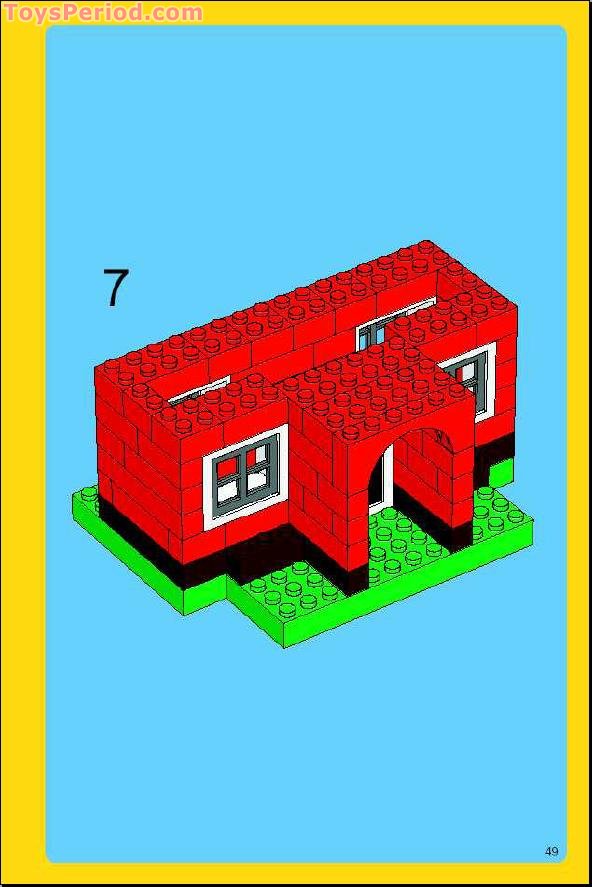 LEGO 5482 Ultimate House Building Set Instructions and Parts List