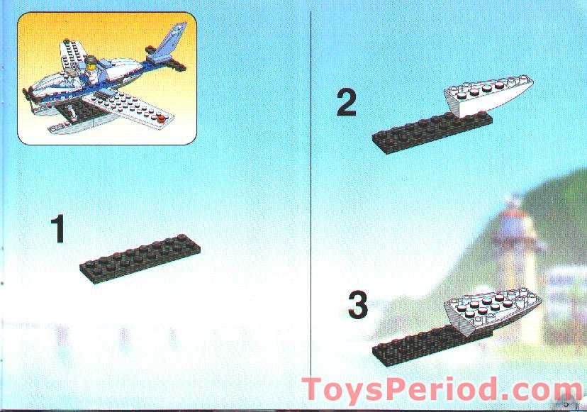LEGO 6735 Air Chase Instructions and Parts List