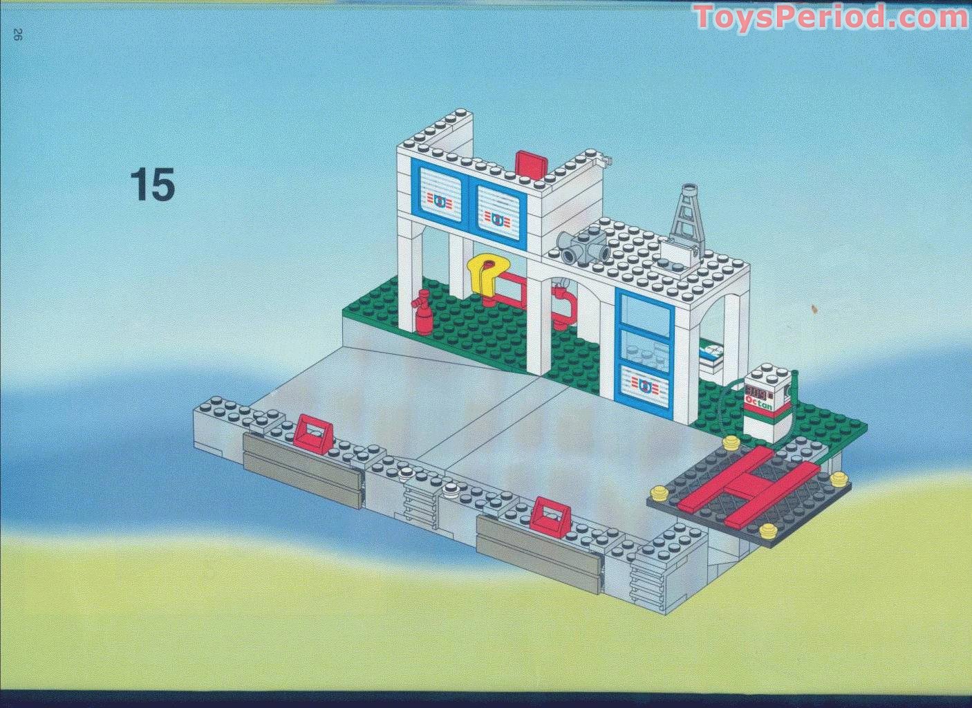 LEGO 6338 Hurricane Harbor Instructions and Parts List